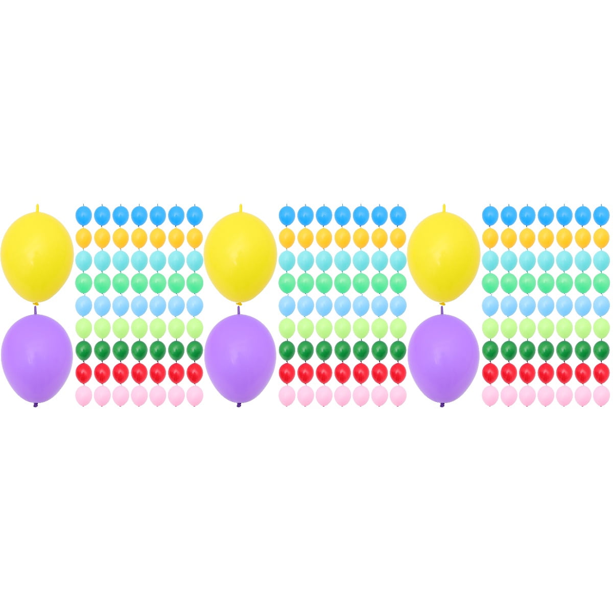 MLINS 300 pcs Balloons Birthday Party Balloons Baby Shower Latex ...