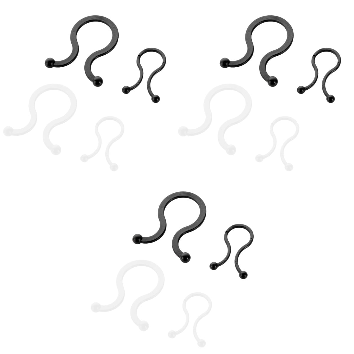 MLINS 300 pcs Household Data Line Clip Computer Desk Wire Storage Fixer ...