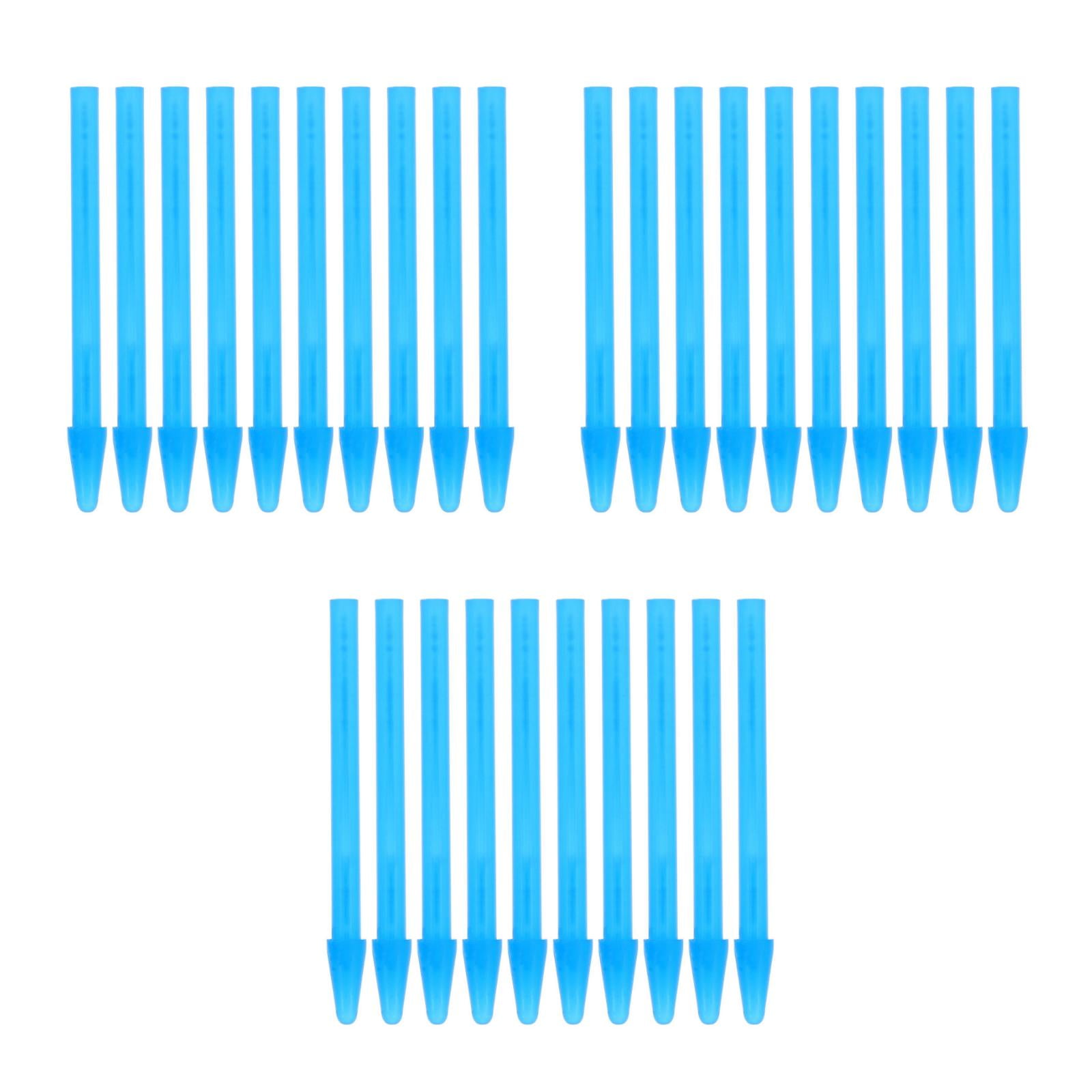 MLINS 300 pcs Microcentrifuge Tubes with Grinding Rods Clear Plastic ...