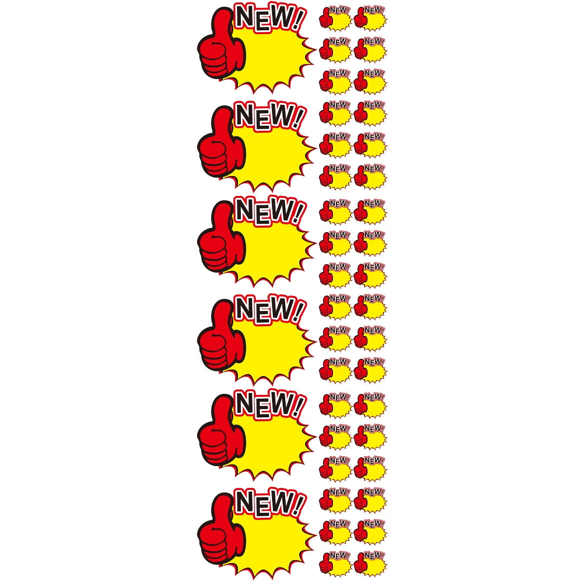 MLINS 300 pcs Sale Tag Paper Price Tag Promotional Sticker Price Label ...