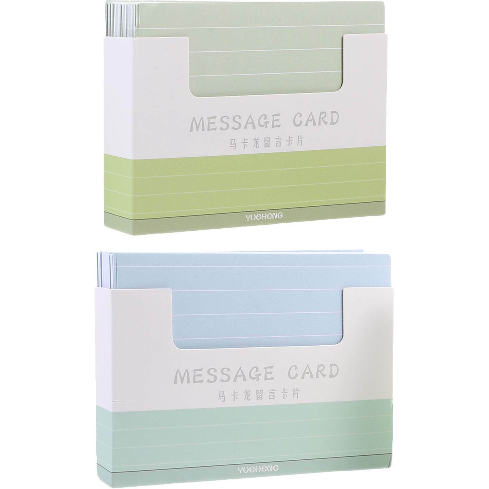 MLINS 300pcs Lined Index Cards Colored Index Card Box Colored Flash ...