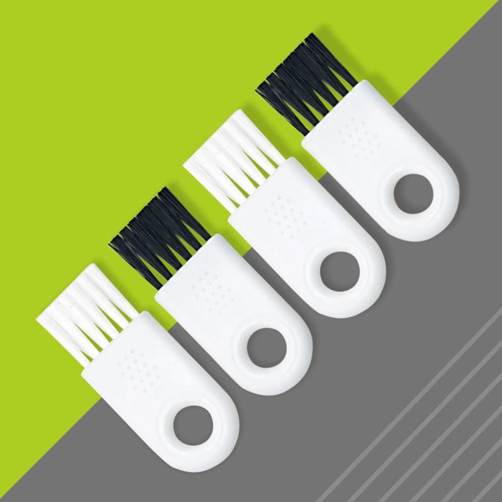 MLINS 30Pcs Mini Brushes for Hard-to-Reach Spaces in White ABS 5x2cm ...