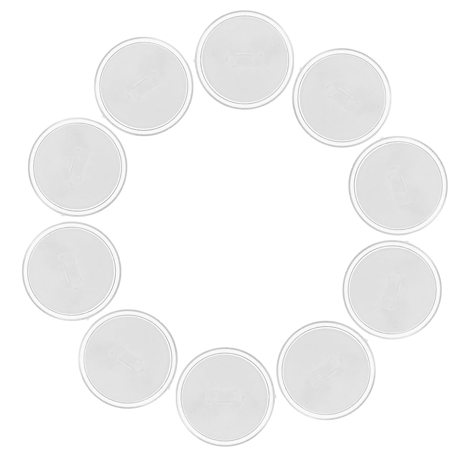 MLINS 30pcs Clear Self-Adhesive Ceiling Hooks Strong And Reliable ...