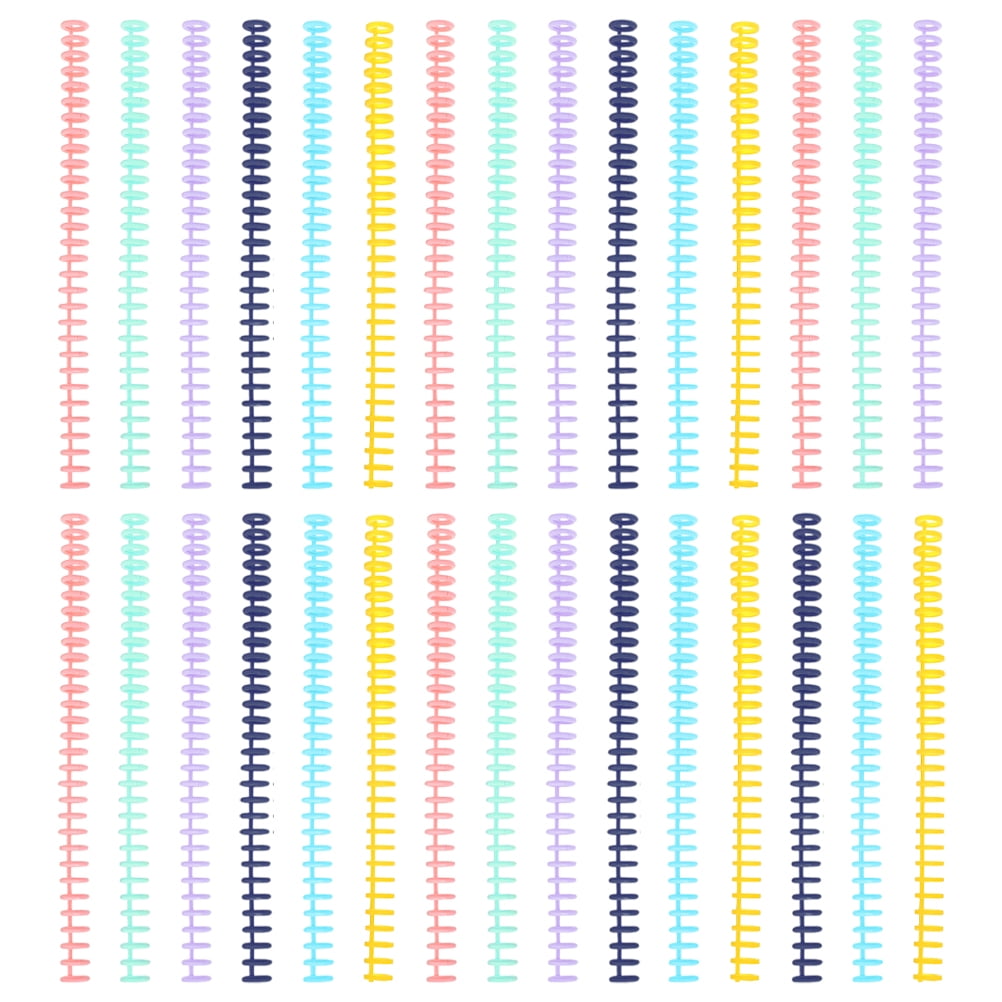 MLINS 30pcs Comb Binding Spines Plastic Binding Combs 30 Ring Binder ...