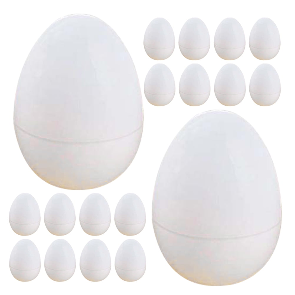 MLINS 30pcs Fake Chicken Eggs Small Artificial Openable Eggs Simulation ...