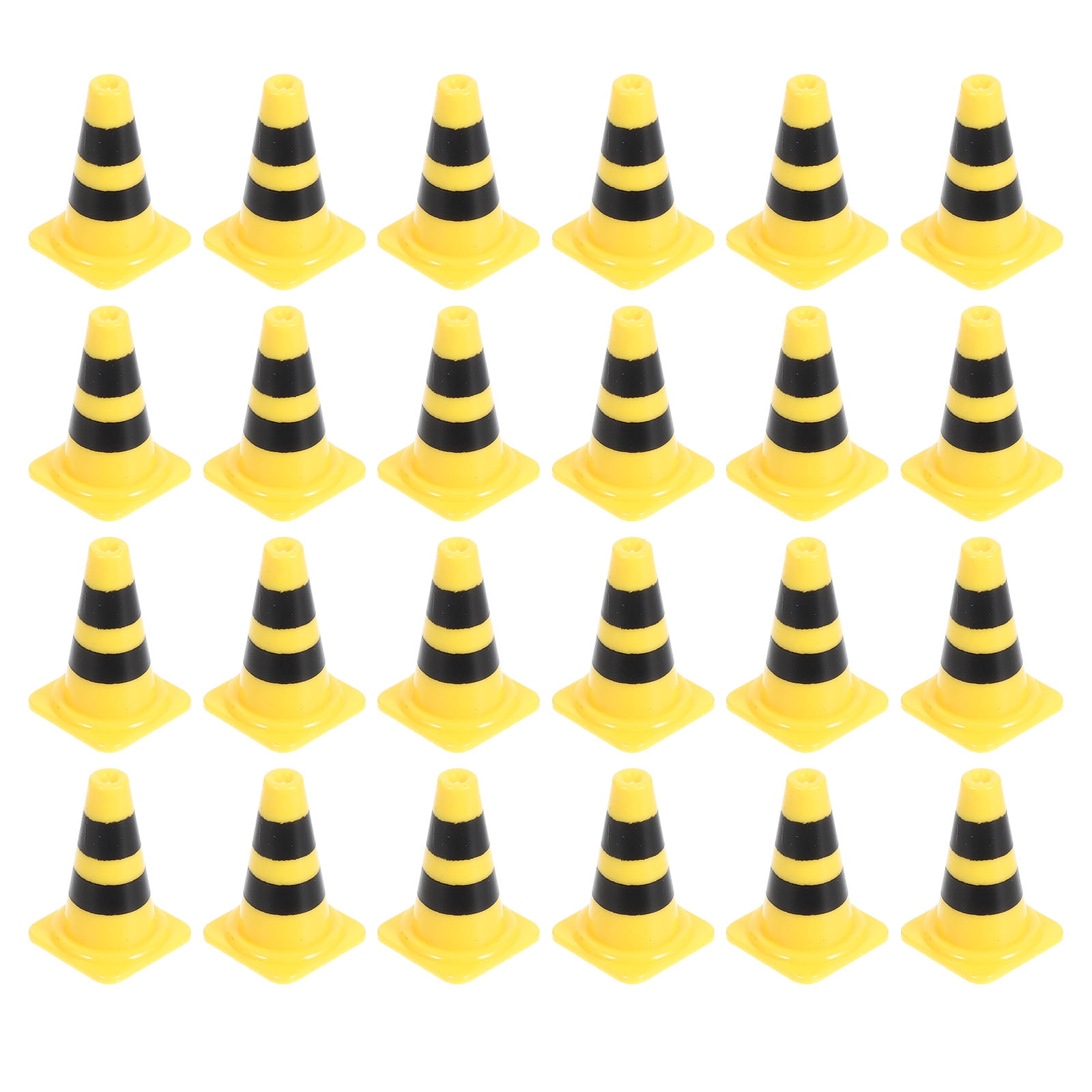 MLINS 30pcs Mini Traffic Cones Miniature Traffic Cones Mini Traffic ...