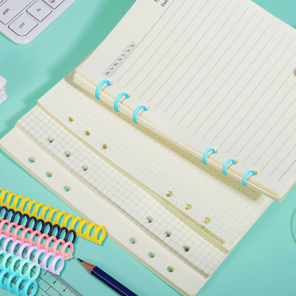 MLINS 30pcs Plastic Binding Combs Plastic Comb Binding Ring 30 Ring ...