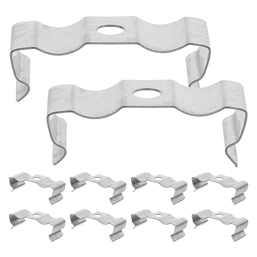 MLINS 30pcs Tube Light Fixture Holder Clamps Led Light Lamp Clamps Led ...