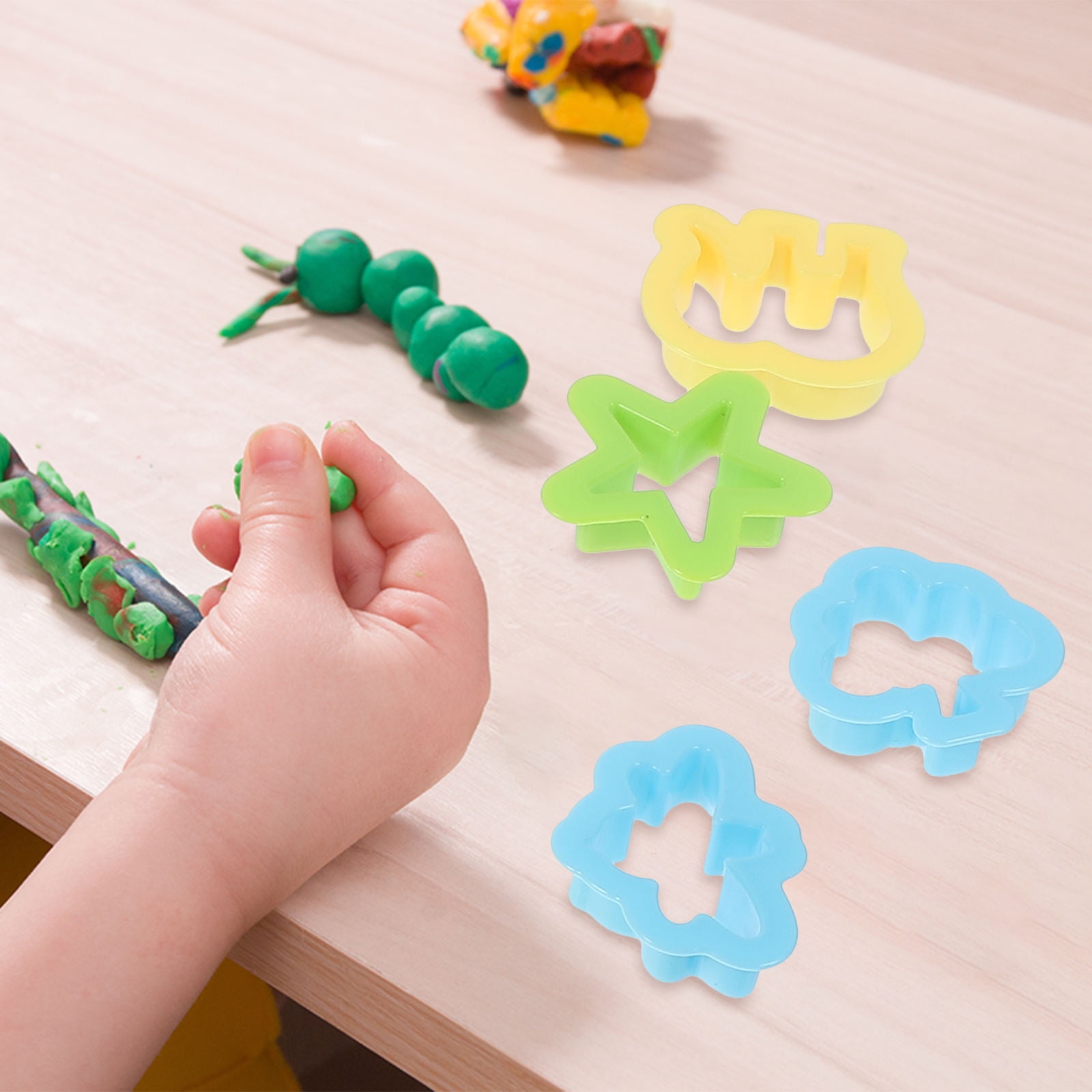 MLINS 31Pcs Colored Clay Suite for Kids Playing ABS and Foam Assorted ...