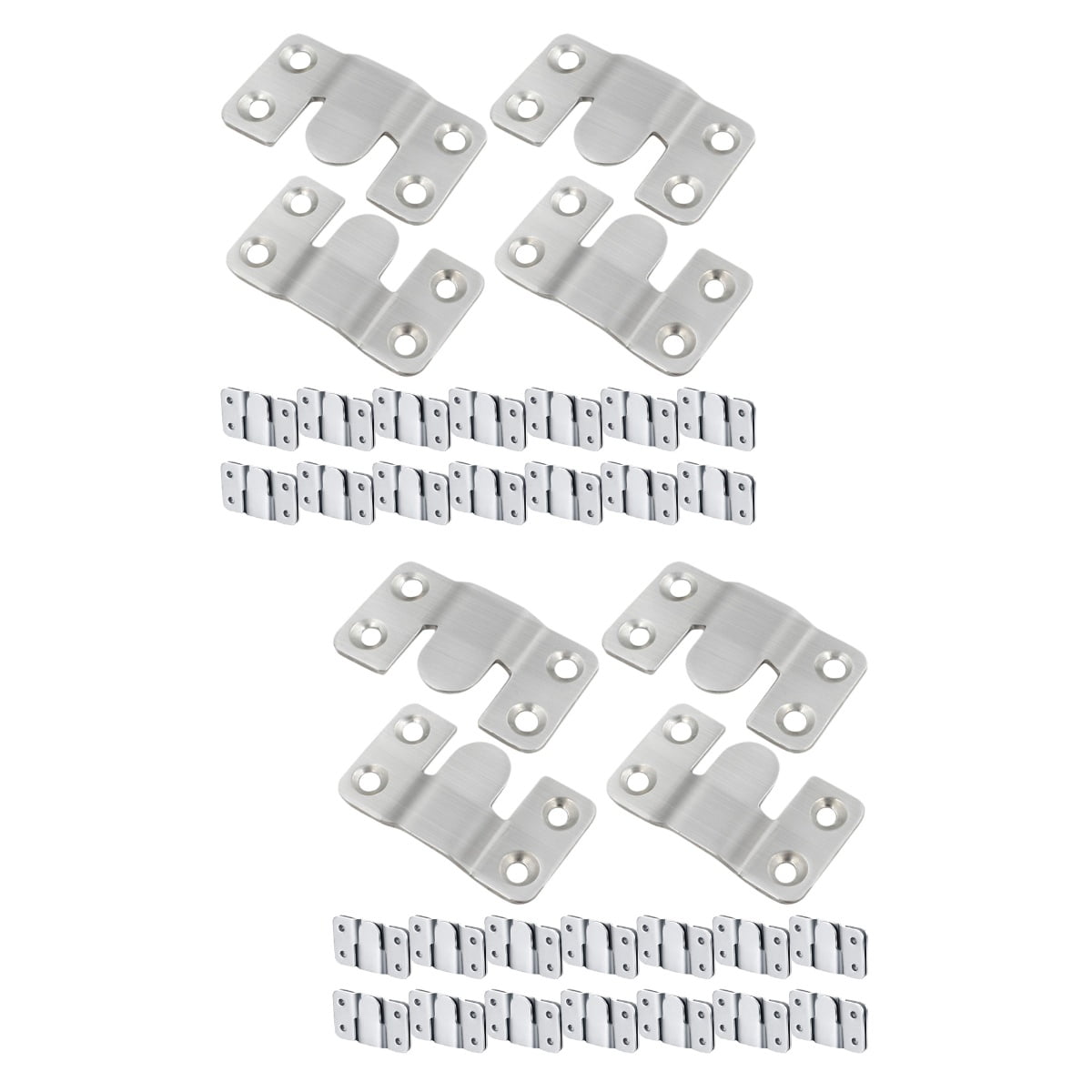 MLINS 32 Pairs Heavy Duty Picture Hangers Interlocking Photo Frame ...