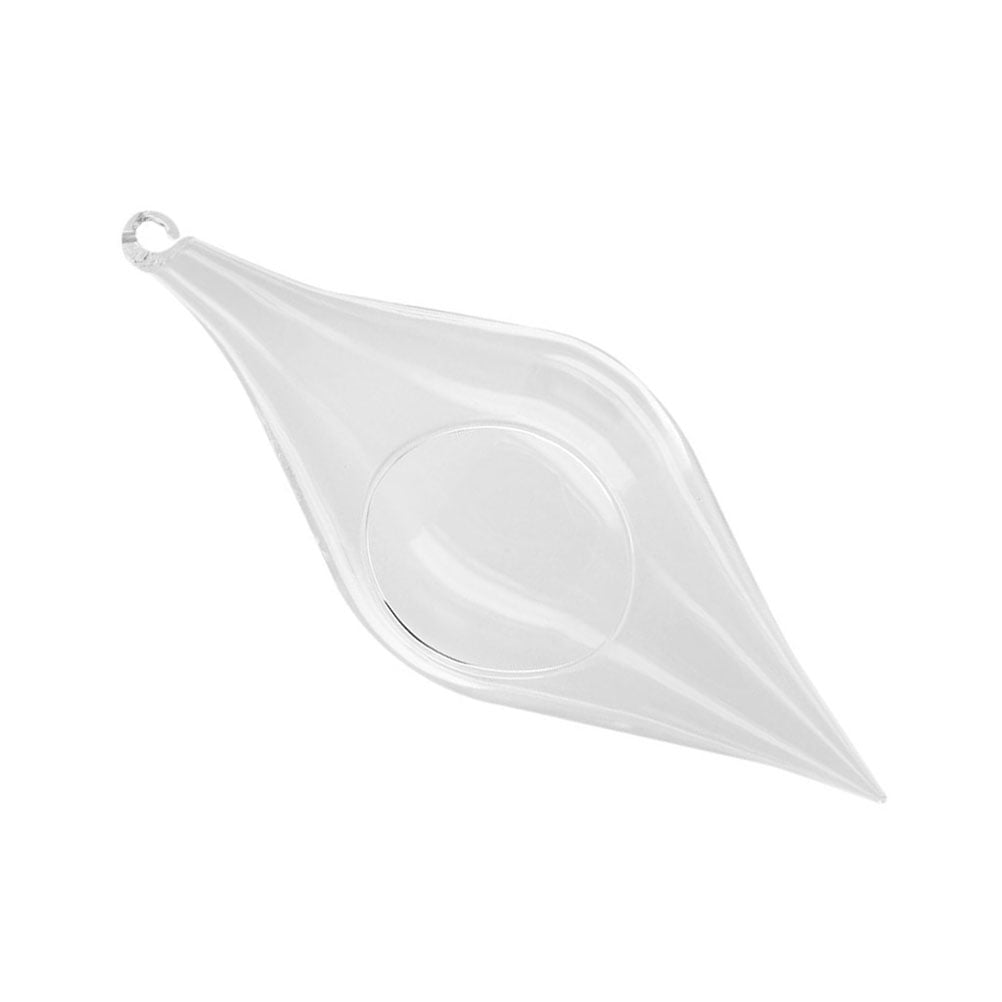 MLINS 32Pack Hanging Glass Vase Transparent Borosilicate Heat Resistant ...
