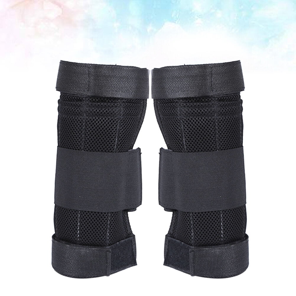 MLINS 35*28cm Weighted Leg Bands for Workout in Black Net Cloth 1 Pair ...