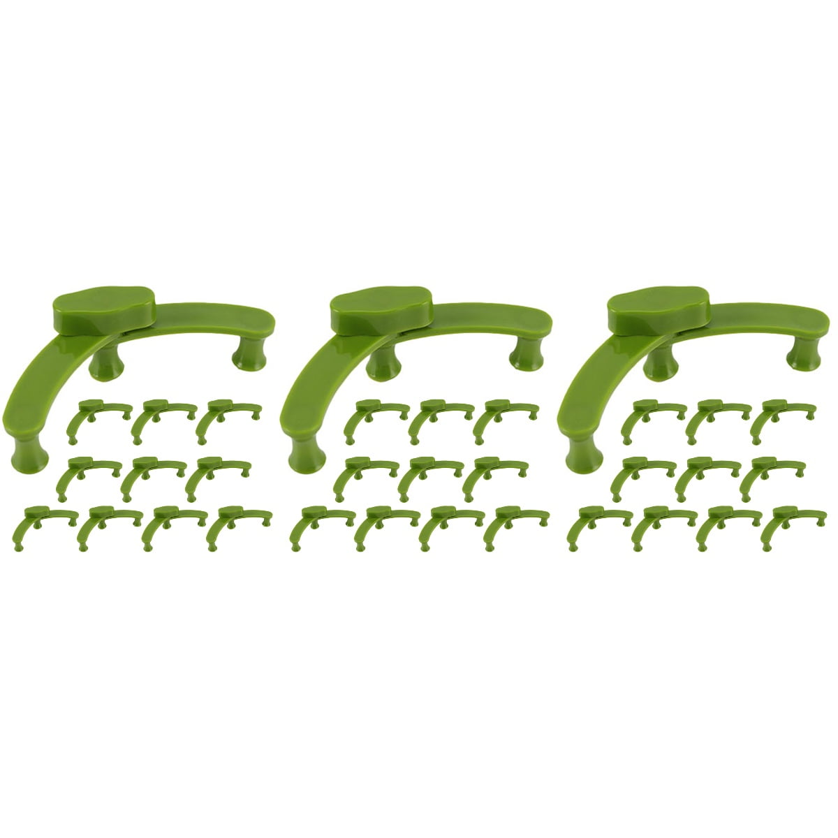 MLINS 36 Pcs Branch Fixing Clamp Branches Modelling Tools Garden Plant ...