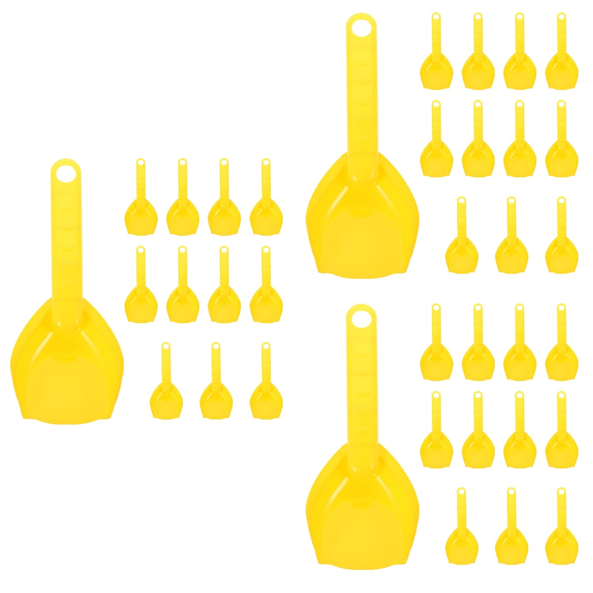 MLINS 36 pcs Beach Diggers Beach Sand Shovels Gardening Digging Toys ...