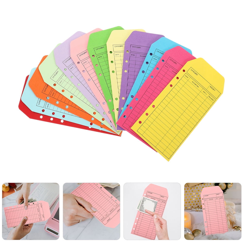 MLINS 36pcs Expense Envelopes Budget Envelope Cash Envelopes Budgeting ...