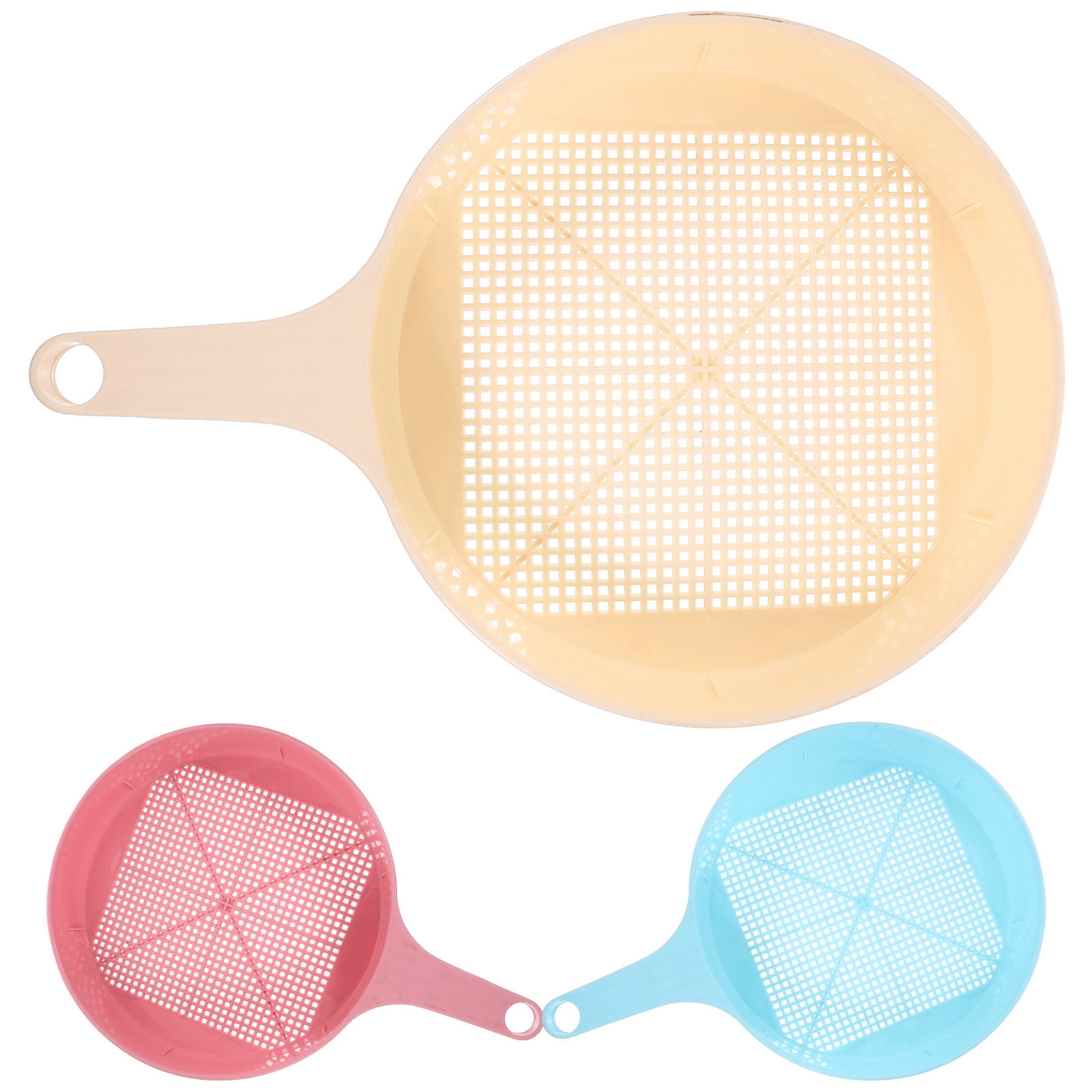 MLINS 3PCS Plastic Mesh Garden Sieve Household Filter Gardening Tool ...