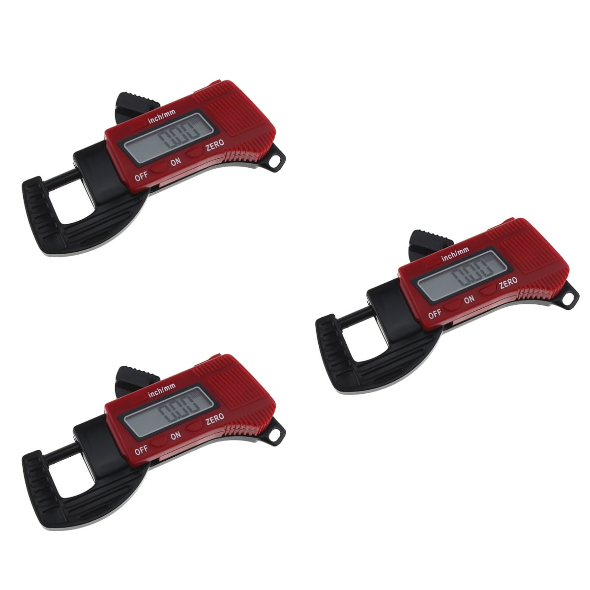 MLINS 3pcs 0.5" Mini Portable Digital Thickness Caliper Micrometer ...