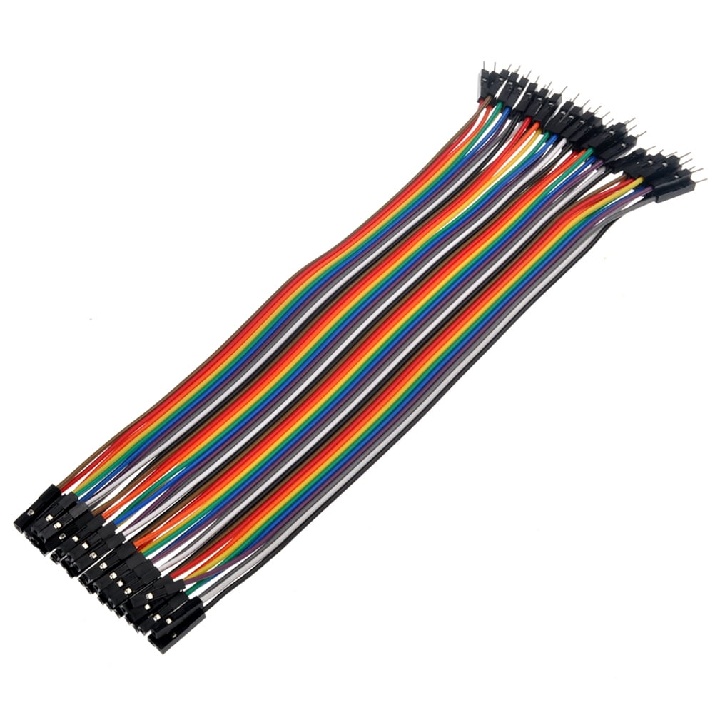 MLINS 3pcs 20cm Multicolored 40-pin Male to Female /Male to Male ...