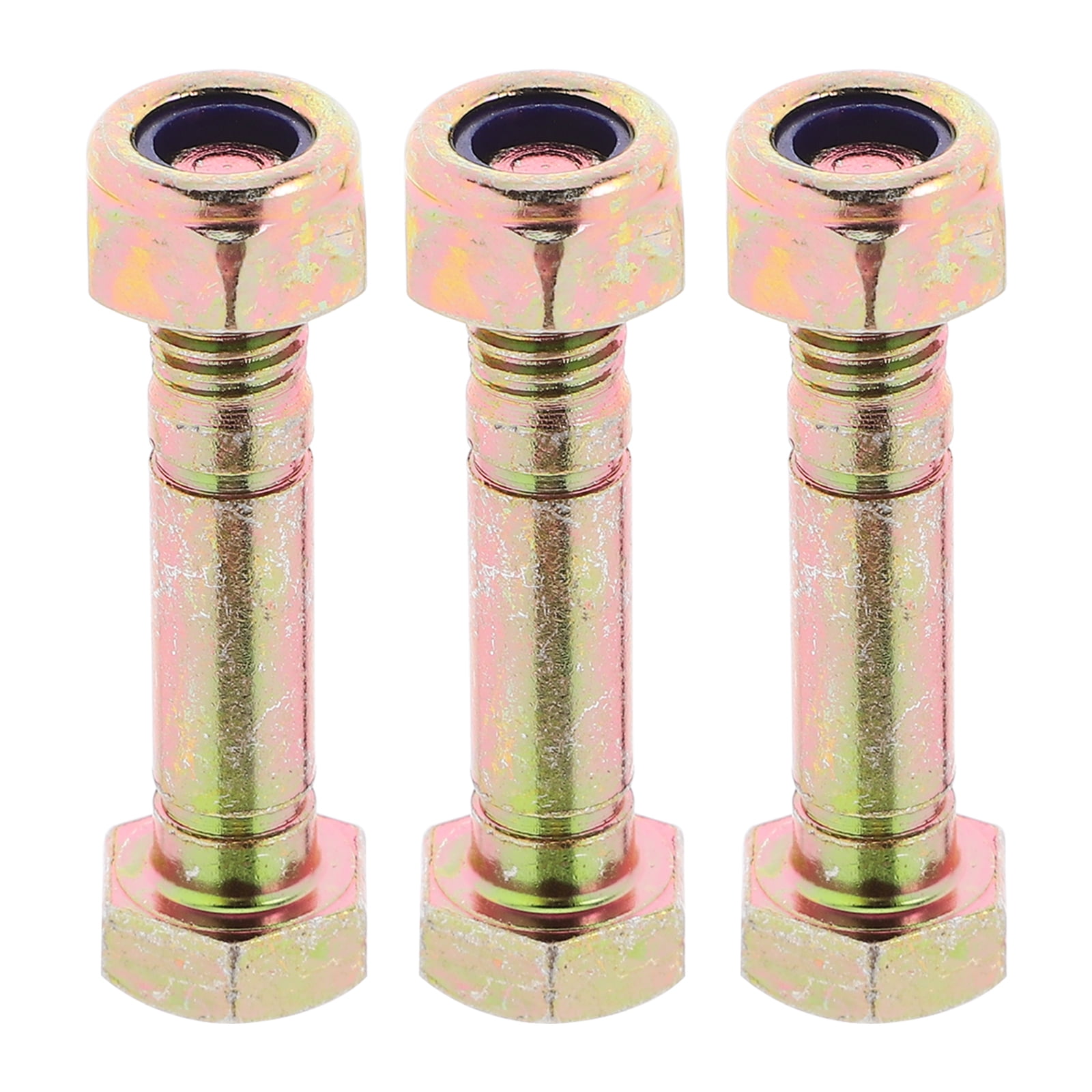 Durable Steel Shear Bolts for Engine Use Golden Color 3 Pieces 5/16 ...