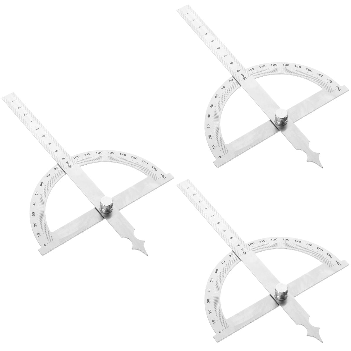 MLINS 3pcs Angle Finder Swing Arm Protractor Angle Measuring Tool ...
