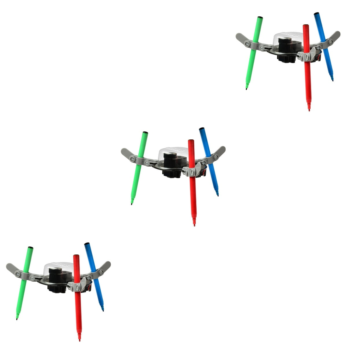 MLINS 3pcs Creative Doodling Robot Kit DIY Auto Graffiti Drawing ...