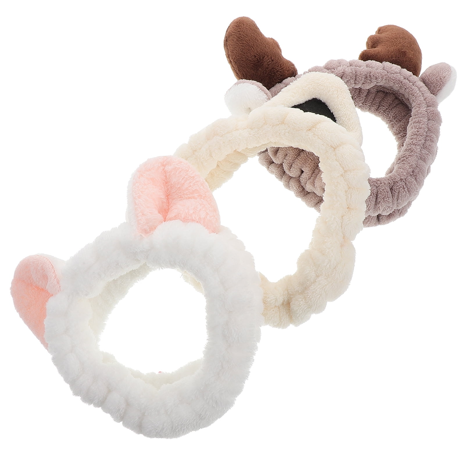 MLINS 3pcs Cute and Soft Animal Headband Animal Headbands for Women ...