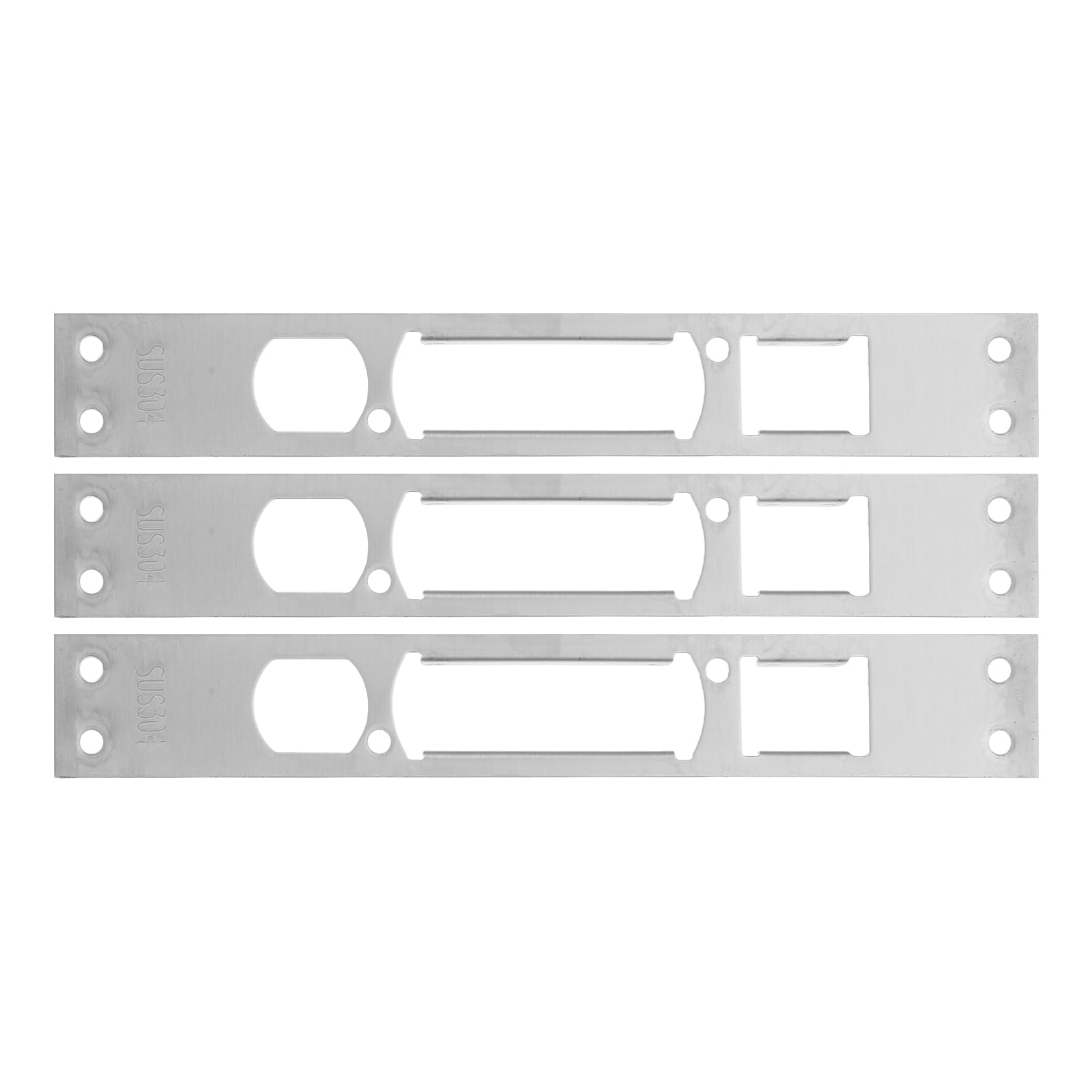 MLINS 3pcs Deadbolt Strike Plate Security Locks Door Latch Door Lock ...