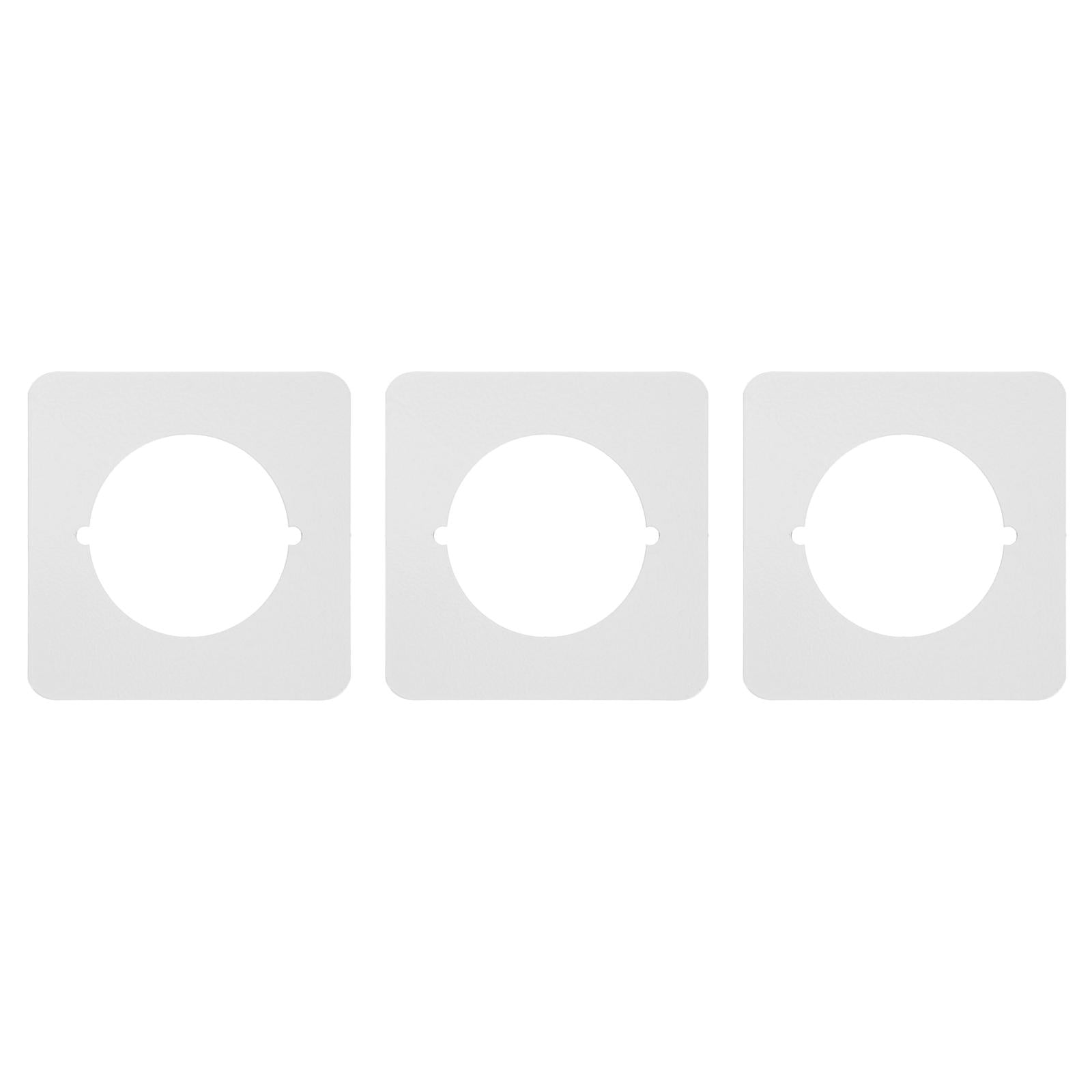 MLINS 3pcs Door Knob Reinforcement Plates Stainless Steel Door Handle ...