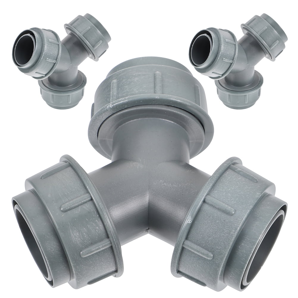 MLINS 3pcs Draining Hose Connector Y Shaped Splitter Hose Connector ...