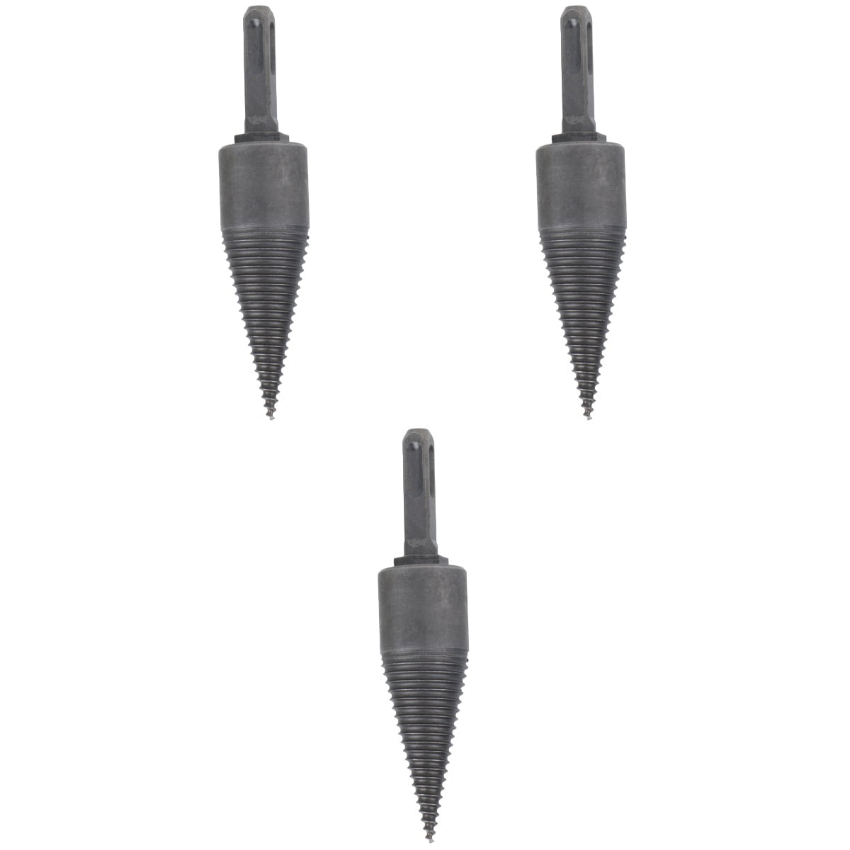 MLINS 3pcs Durable Handle Chopping Wood Drill Firewood Drill Bit Chop ...