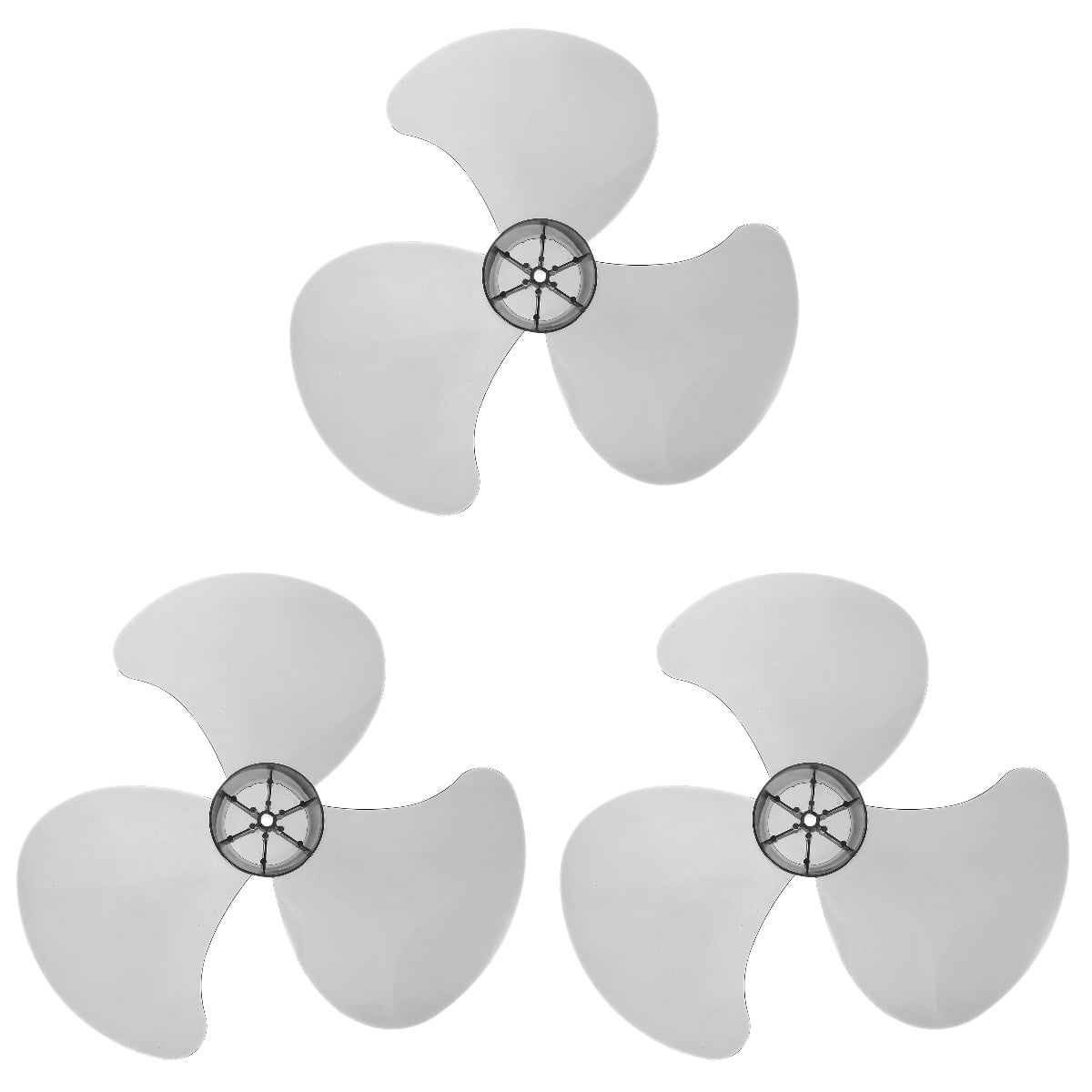 MLINS 3pcs Electric Fan Part Sturdy Plastic Fan Accessory 3-leaves Fan ...