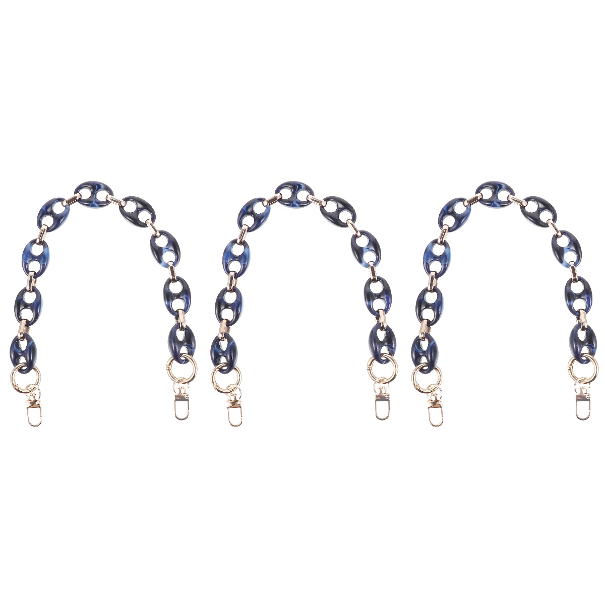 MLINS 3pcs Fashion Chain Bags Handbag Handle Bag DIY Belt Bag Straps ...