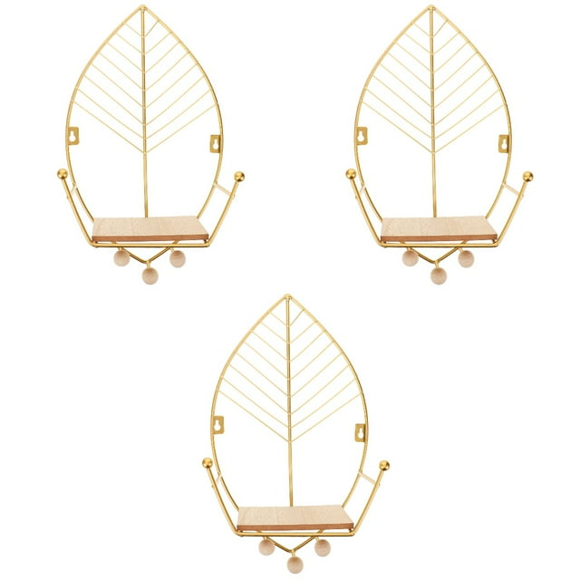 MLINS 3pcs Floating Wall Shelf Floating Shelf Decorative Wall Shelf ...