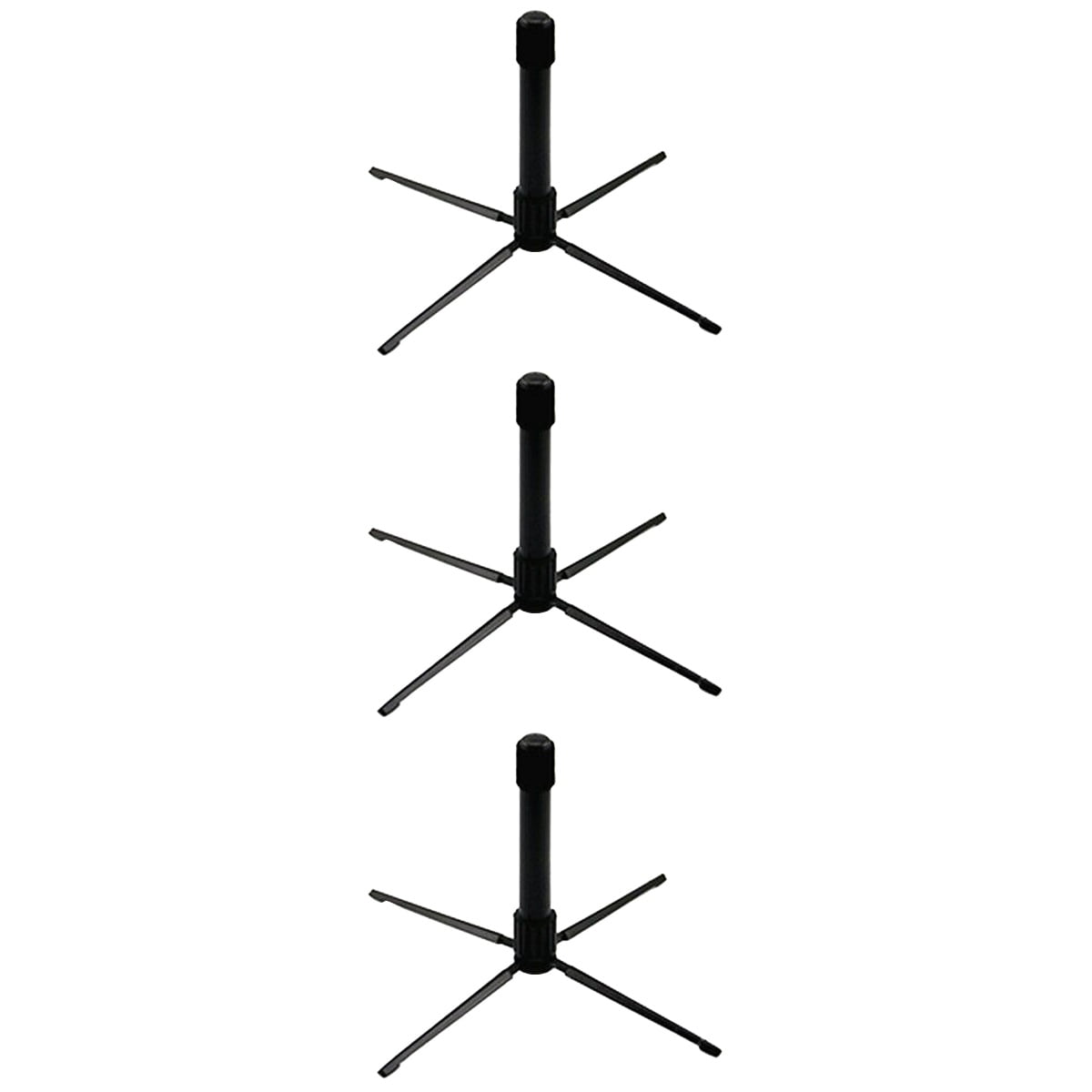 MLINS 3pcs Folding Clarinet Stand Foldable Flute Stand Portable Compact ...