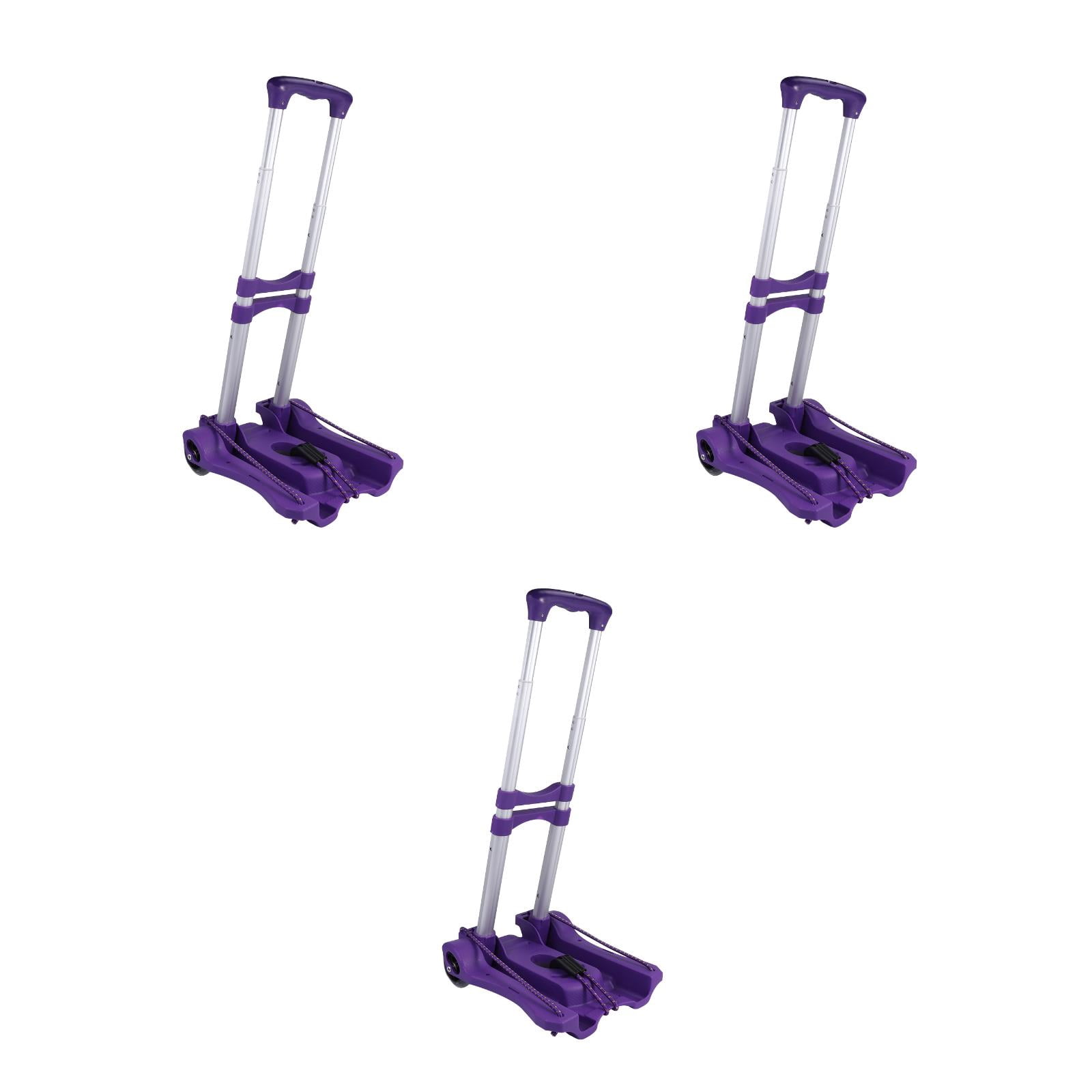 MLINS 3pcs Folding Hand Truck Portable Fold Dolly Shopping Foldable ...