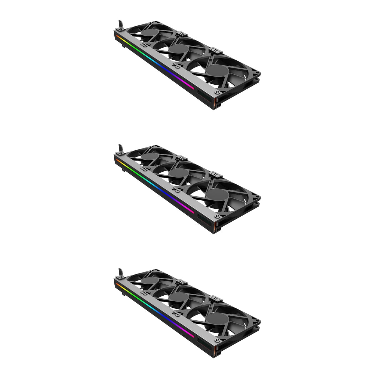 MLINS 3pcs Graphic Card Cooler ARGB 3-pin Air Cooling Device Computer ...