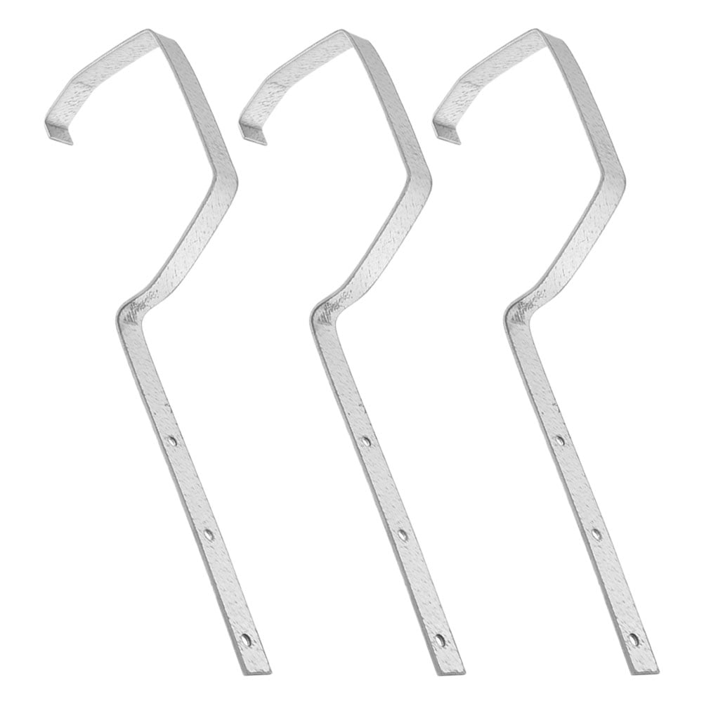 MLINS 3pcs Iron Gutter Roof Brackets Rain Gutter Support For Sagging ...