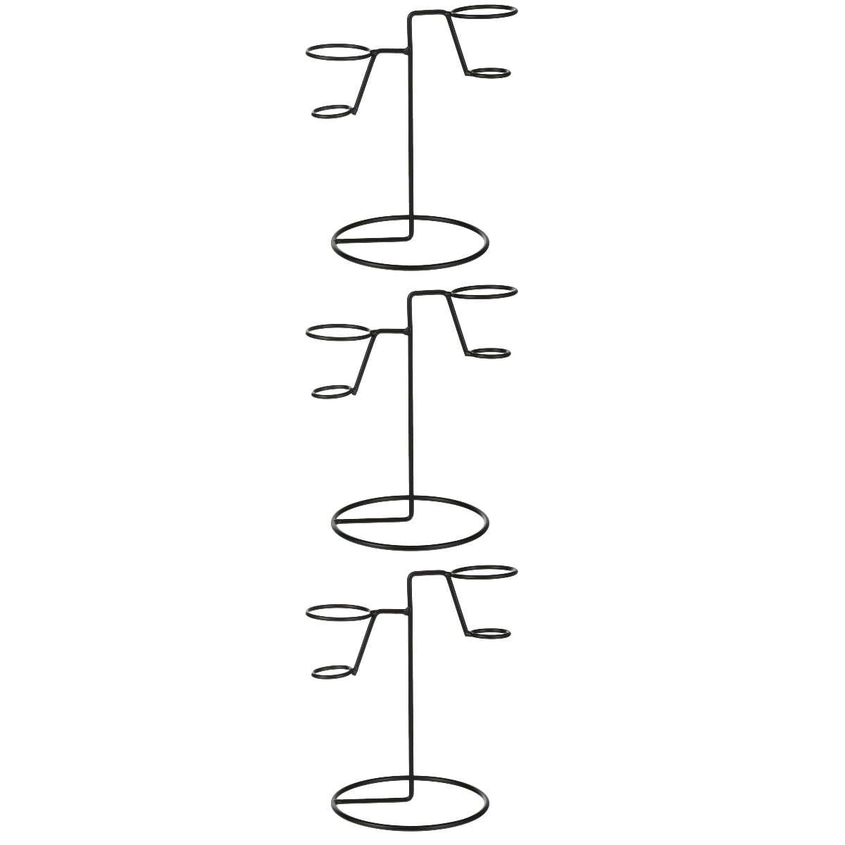 MLINS 3pcs Iron Ice Cream Rack Plain Ice Cream Cone Holder for Display ...