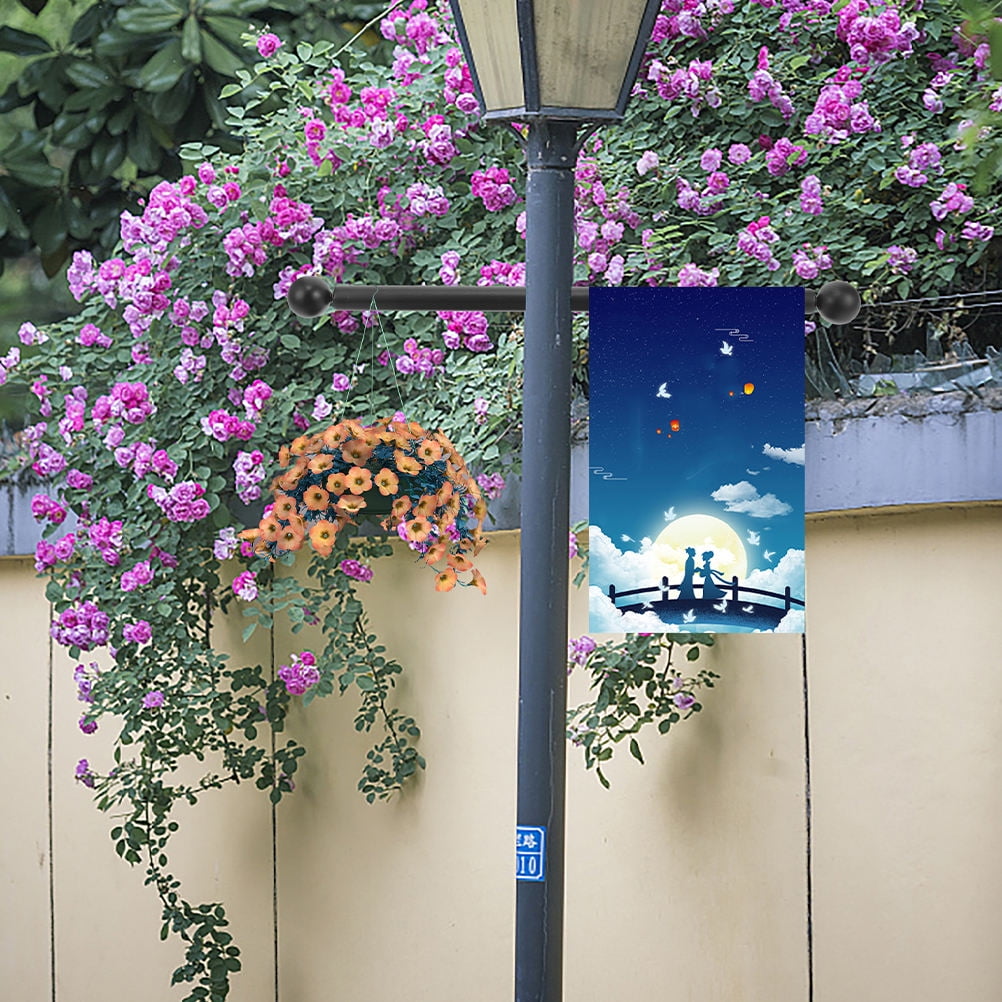 MLINS 3pcs Lamp Post Cross Arm Ladder Rest Lamp Post Cross Arm Light ...