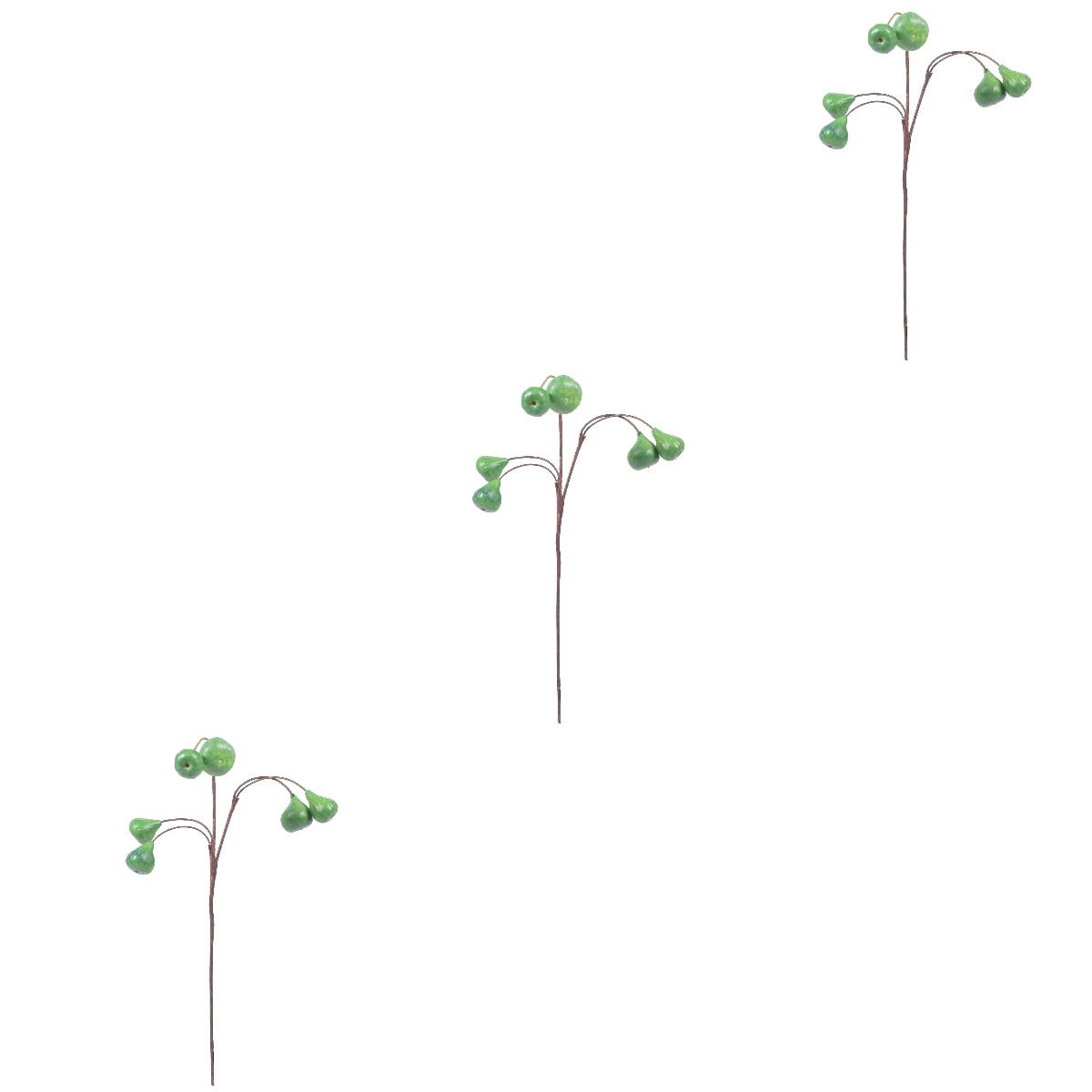 MLINS 3pcs Lifelike Hanging Fig Fruit Simulation Fig Fruit False ...