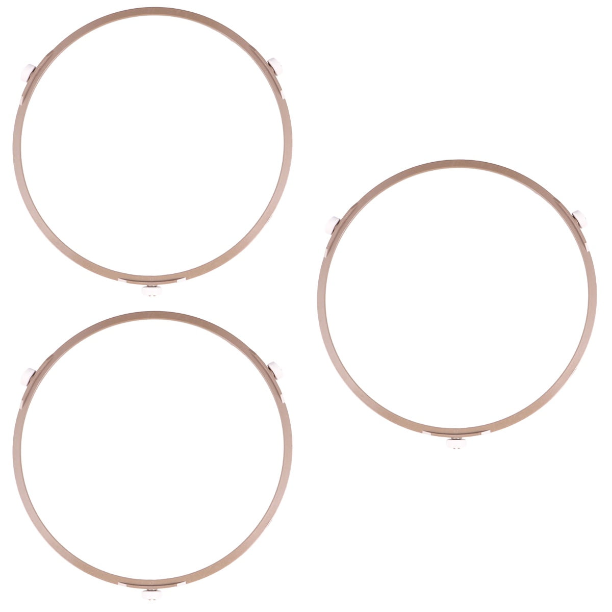 MLINS 3pcs Microwave Oven Turntable Ring with Rollers Microwave ...
