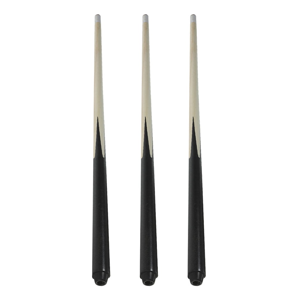 MLINS 3pcs Mini Pool Sticks Kids Hardwood Billiard Cue Sticks Shorty ...