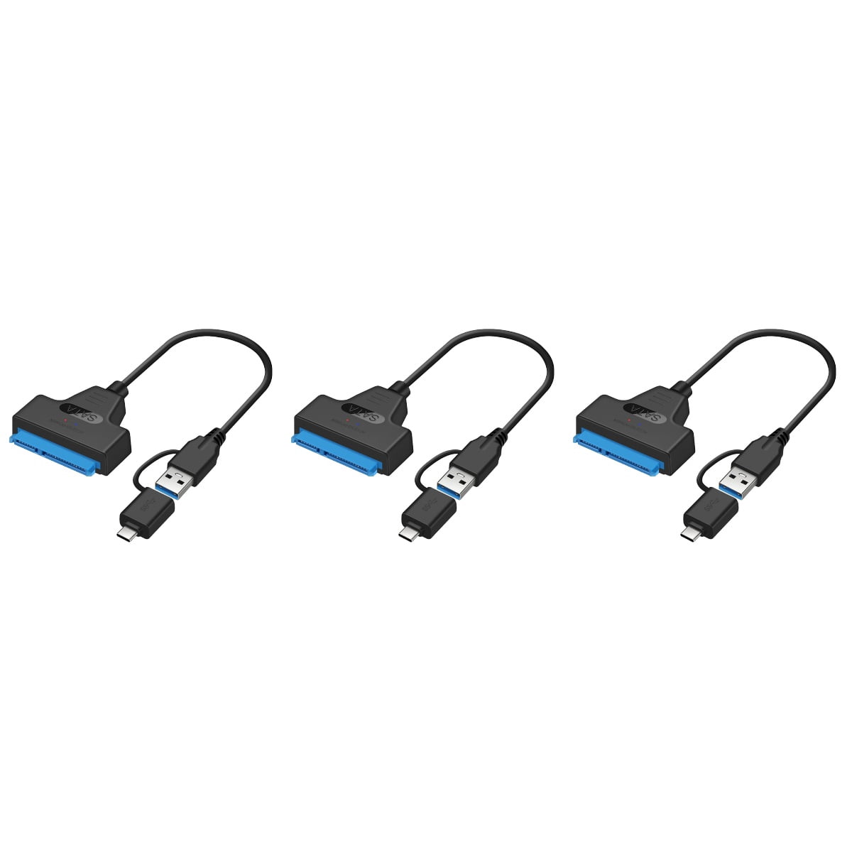 MLINS 3pcs Mobile Hdd Convert Cable Hard Disk Connect Cable To Usb ...