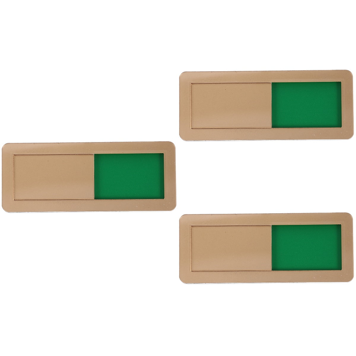 MLINS 3pcs Office Privacy Sign Acrylic Door Sign Slide Door Indicator ...