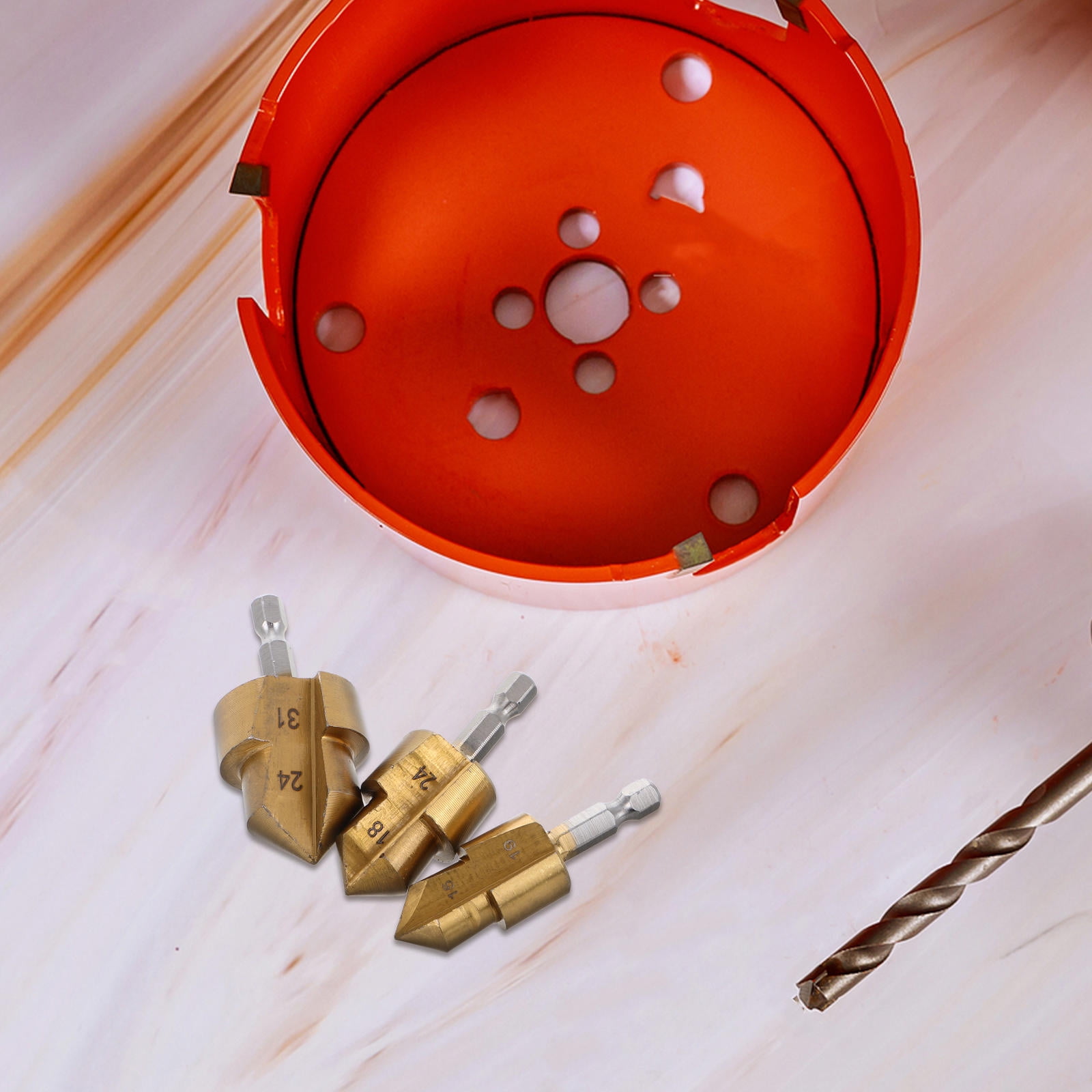 MLINS 3pcs PPR Reaming Drill Bit Set For Water Pipes Features 20/25 ...