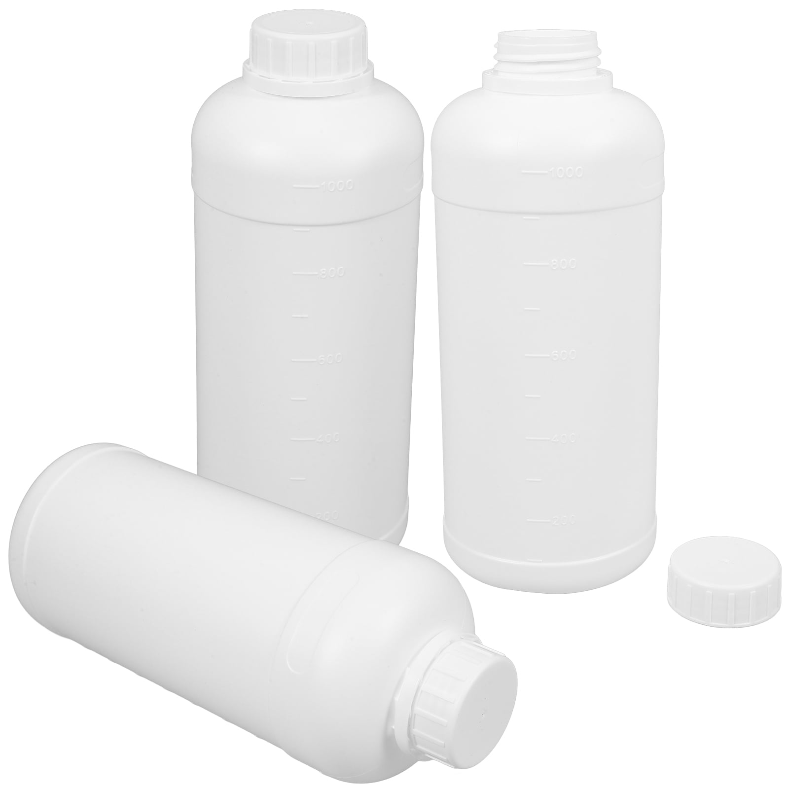 MLINS 3pcs Reagent Bottles Sample Bottles with Cap Empty Liquid Bottles ...