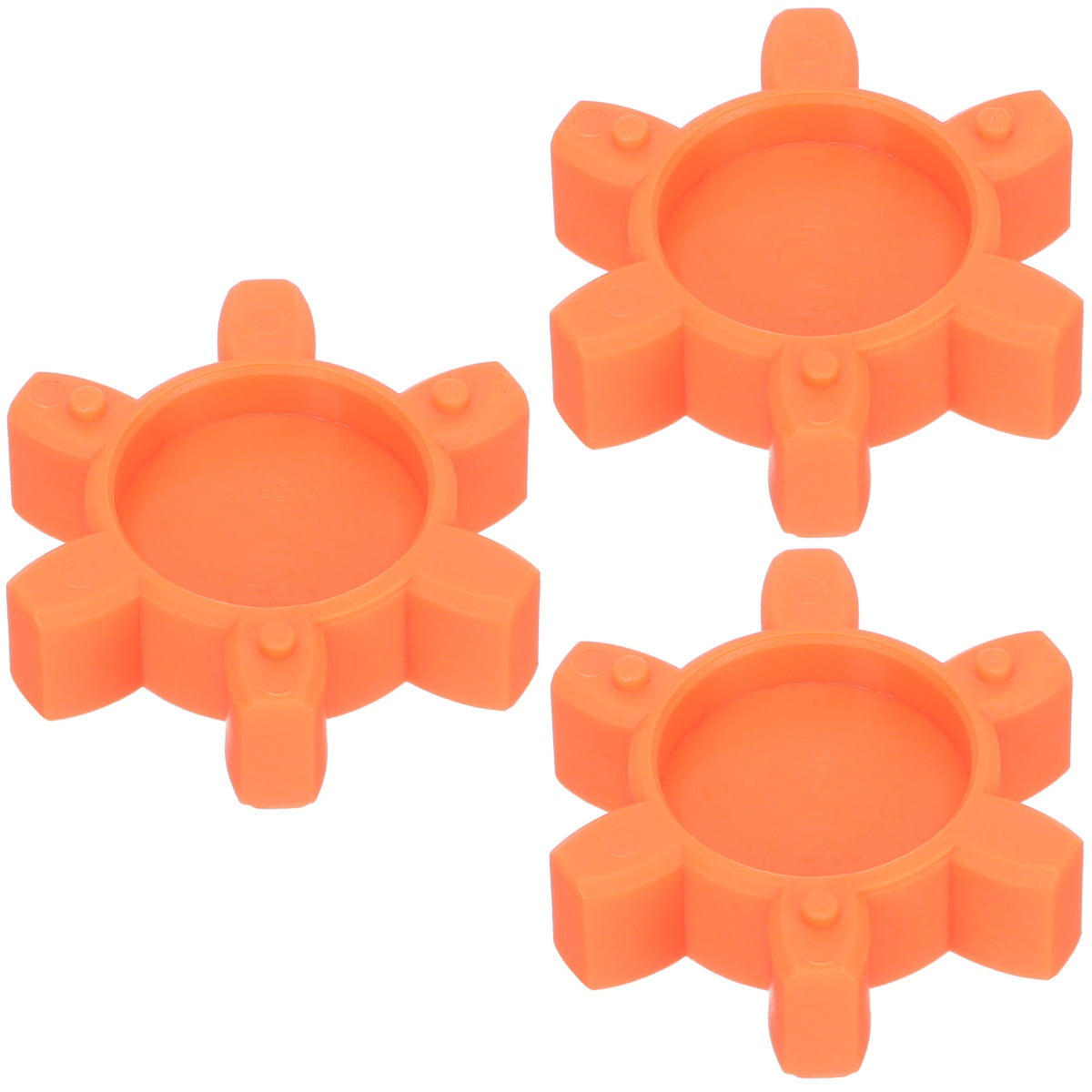 MLINS 3pcs Rubber Spider Insert Flexible Jaw Coupling Insert Rubber Jaw ...