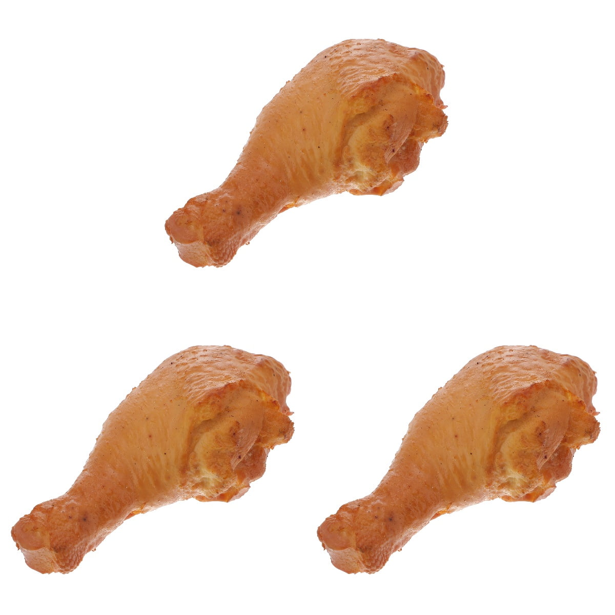 MLINS 3pcs Simulated Chicken Leg Fake Fried Chicken Food Model Food ...