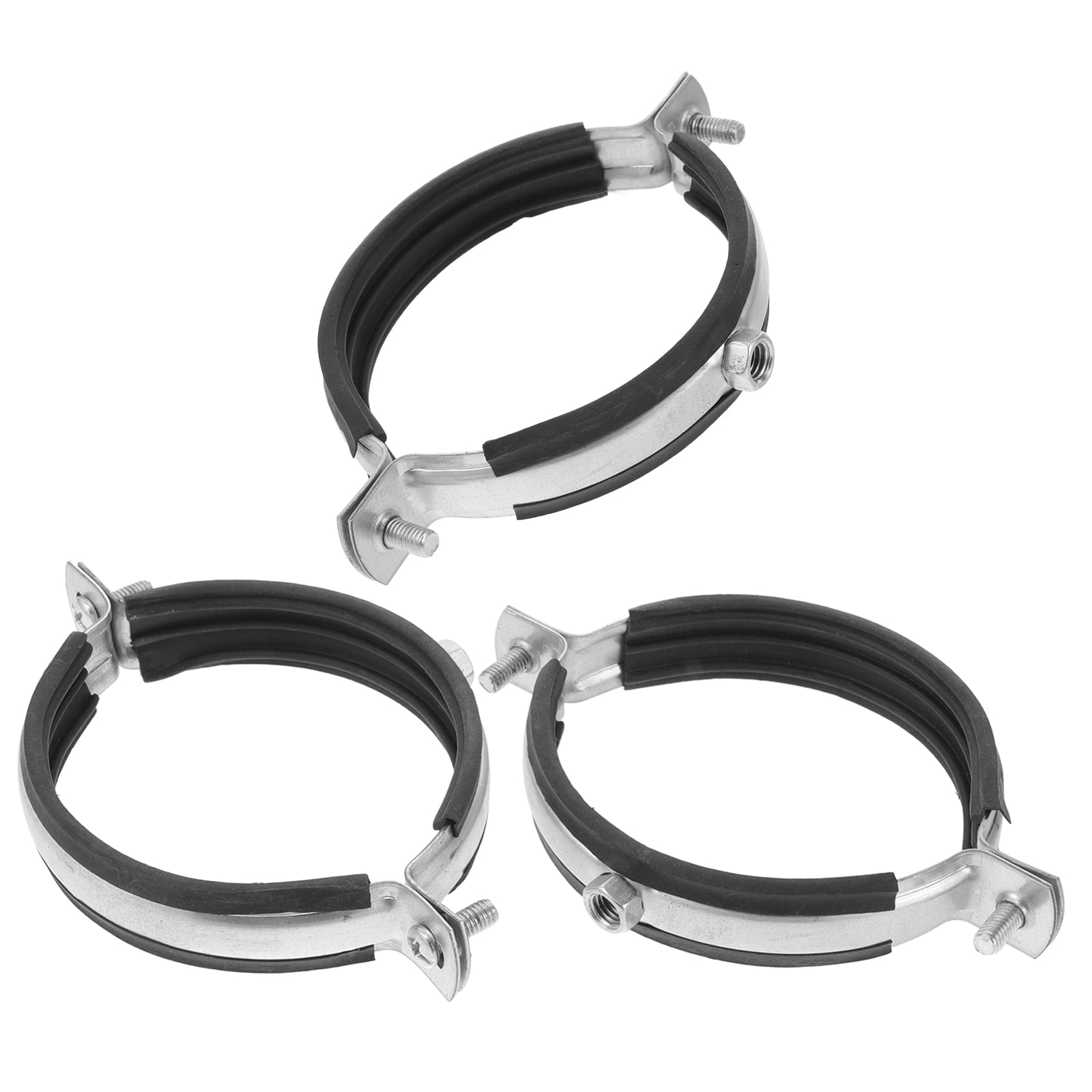MLINS 3pcs Split Ring Pipes Hanger Heavy Duty Adjustable Pipes Bracket ...