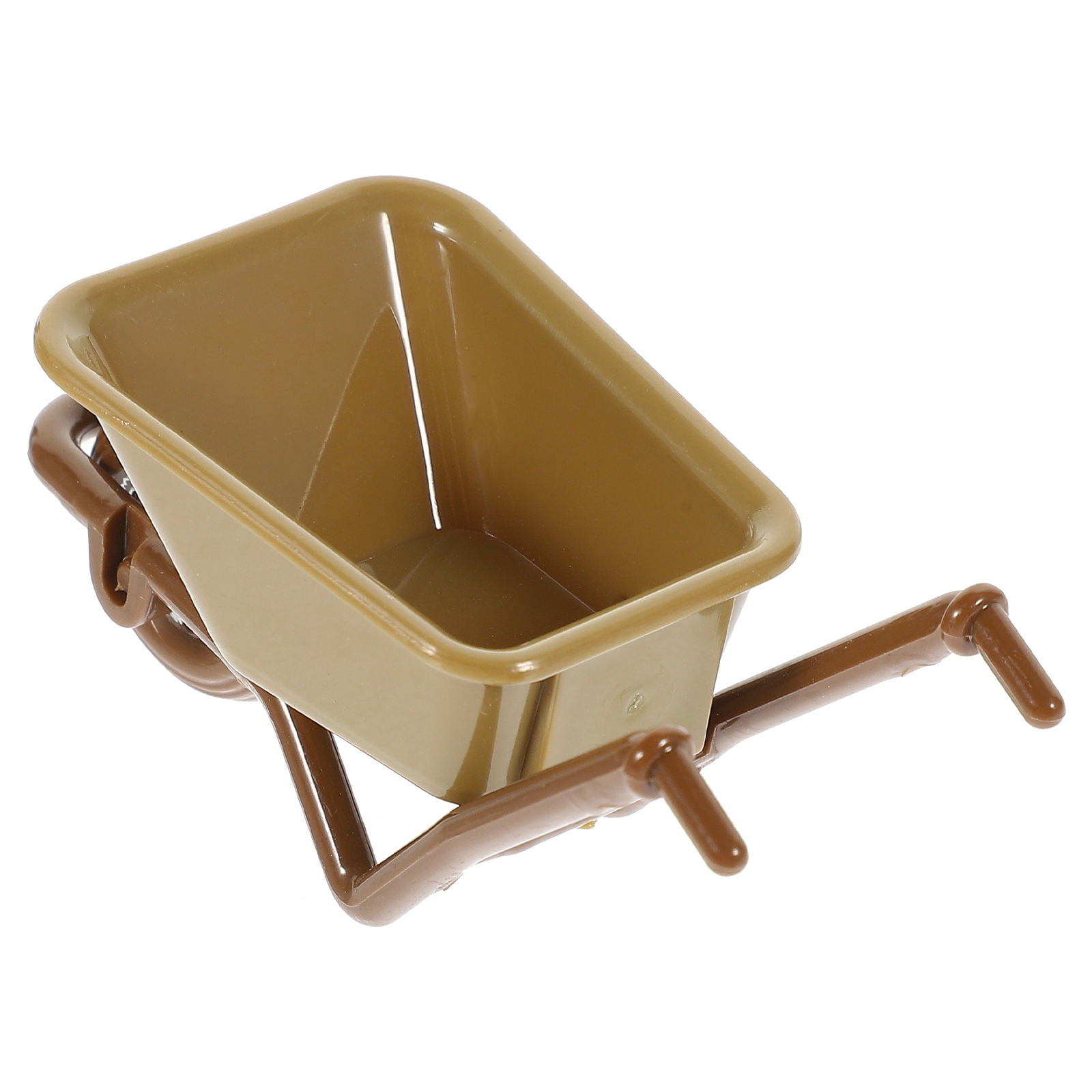 MLINS 3pcs Tiny Cart Model Mini Garden Trolley Model Miniature Cart ...